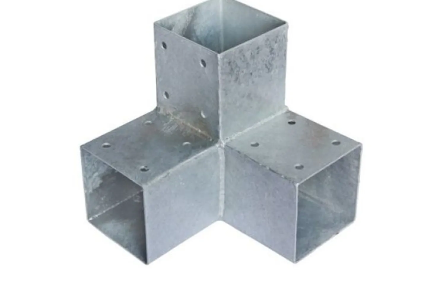 3-Hoek verbinding verzinkt palen 90x90mm - HouthandelOnline