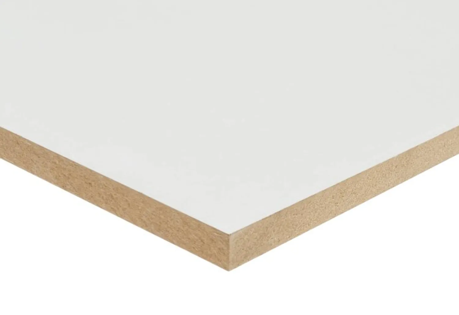 MDF 22mm 2-zijdig wit gegrond 244x122cm - HouthandelOnline