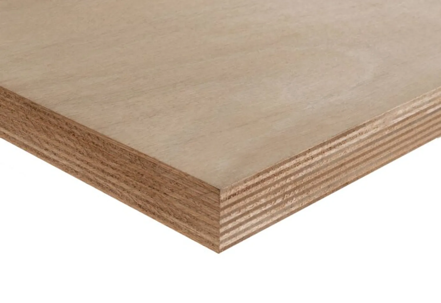 Multiplex Okoumé B/BB 40mm WBP geschuurd - HouthandelOnline