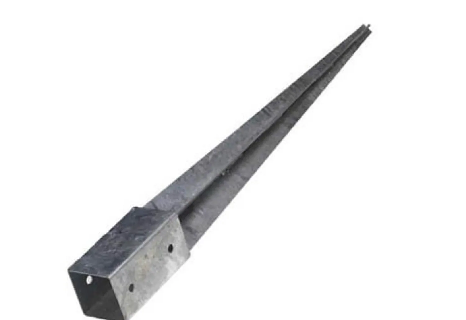 Paalpunt 120x120mm verzinkt 90cm - HouthandelOnline