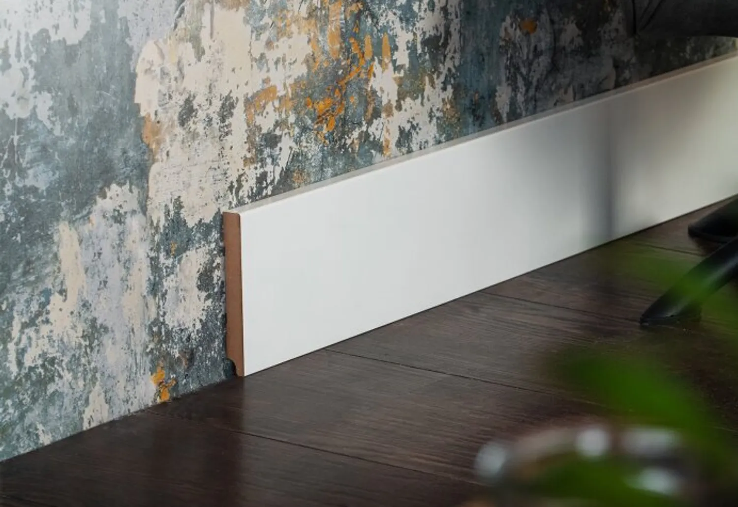 Plint MDF 18x140mm vochtwerend wit voorgelakt 488cm per 3 stuks ...