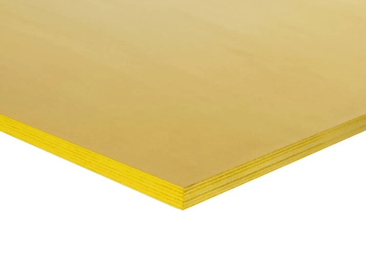 Betonplex Berken 18mm geel coating - HouthandelOnline.nl