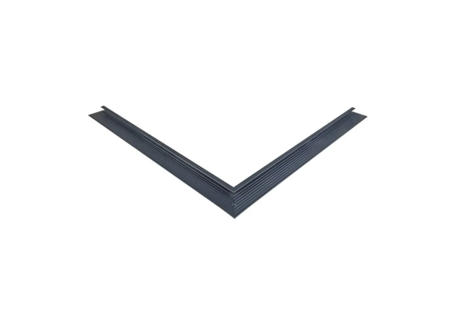 Daktrim binnenhoek 45x45mm antraciet - HouthandelOnline.nl