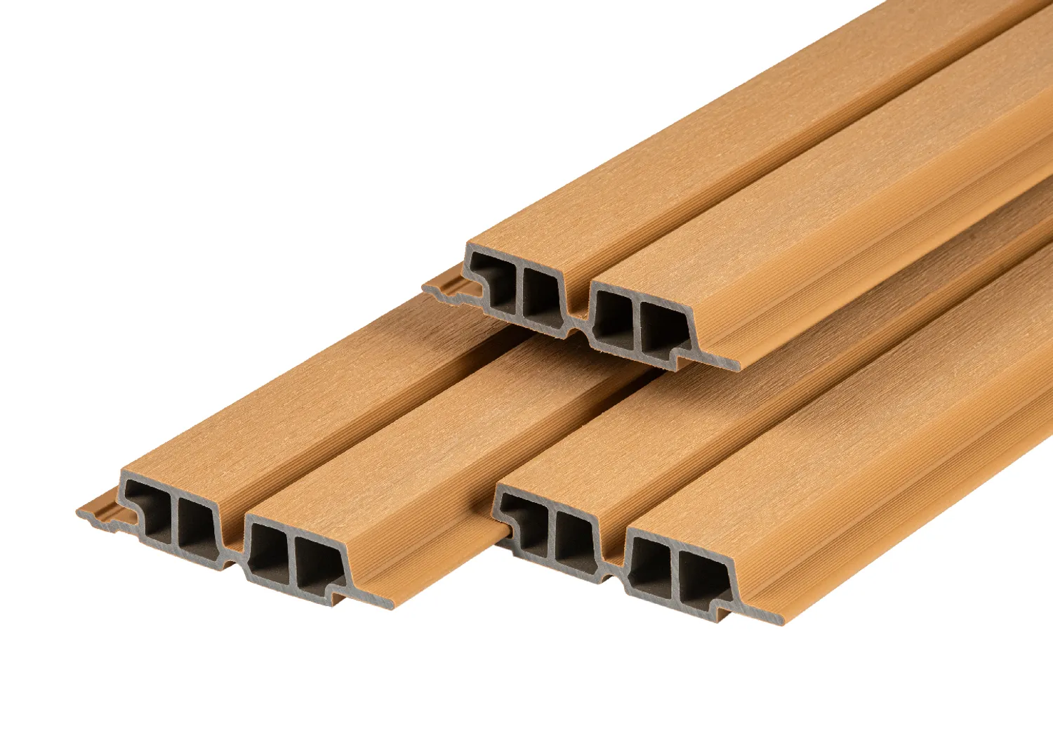 Dubbel Rhombus houtcomposiet 33x170mm - HouthandelOnline.nl