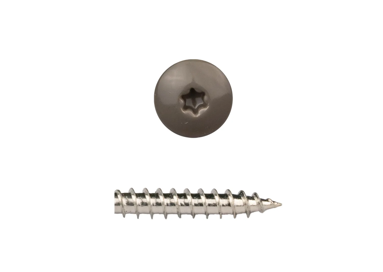 HPL Compact schroef 4,8x38mm RAL7039 - HouthandelOnline.nl
