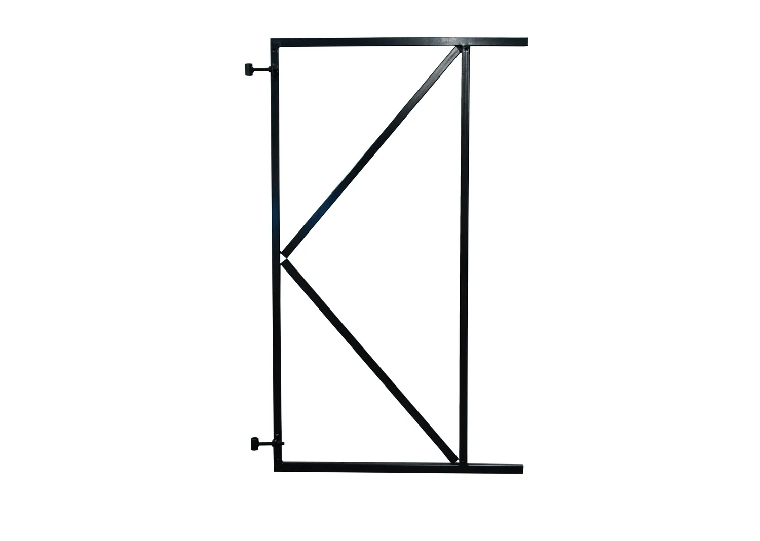 Stalen Poort Frame 100x155cm zwart - HouthandelOnline.nl