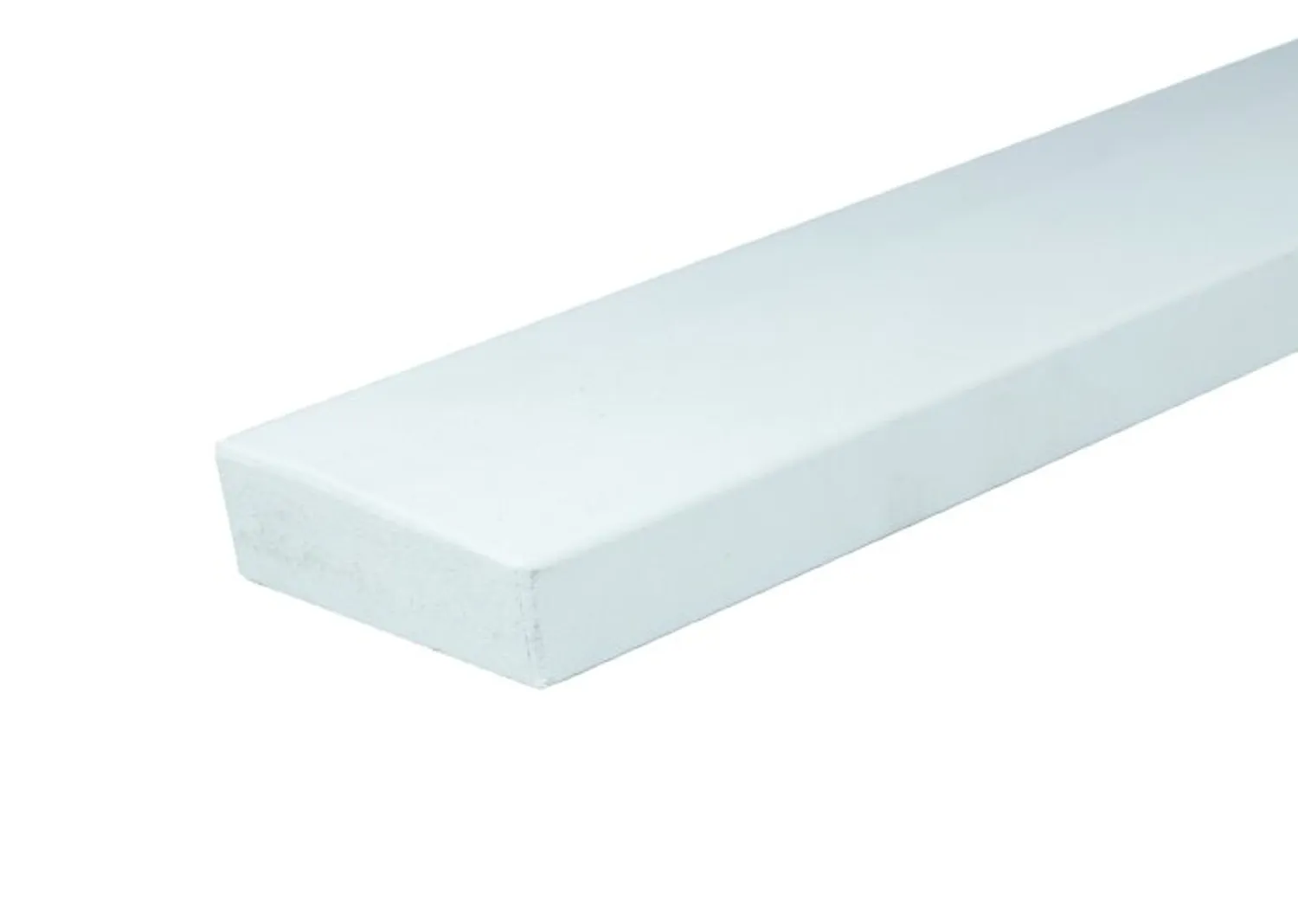 Traditionele neut MDF 28x105mm wit - HouthandelOnline.nl