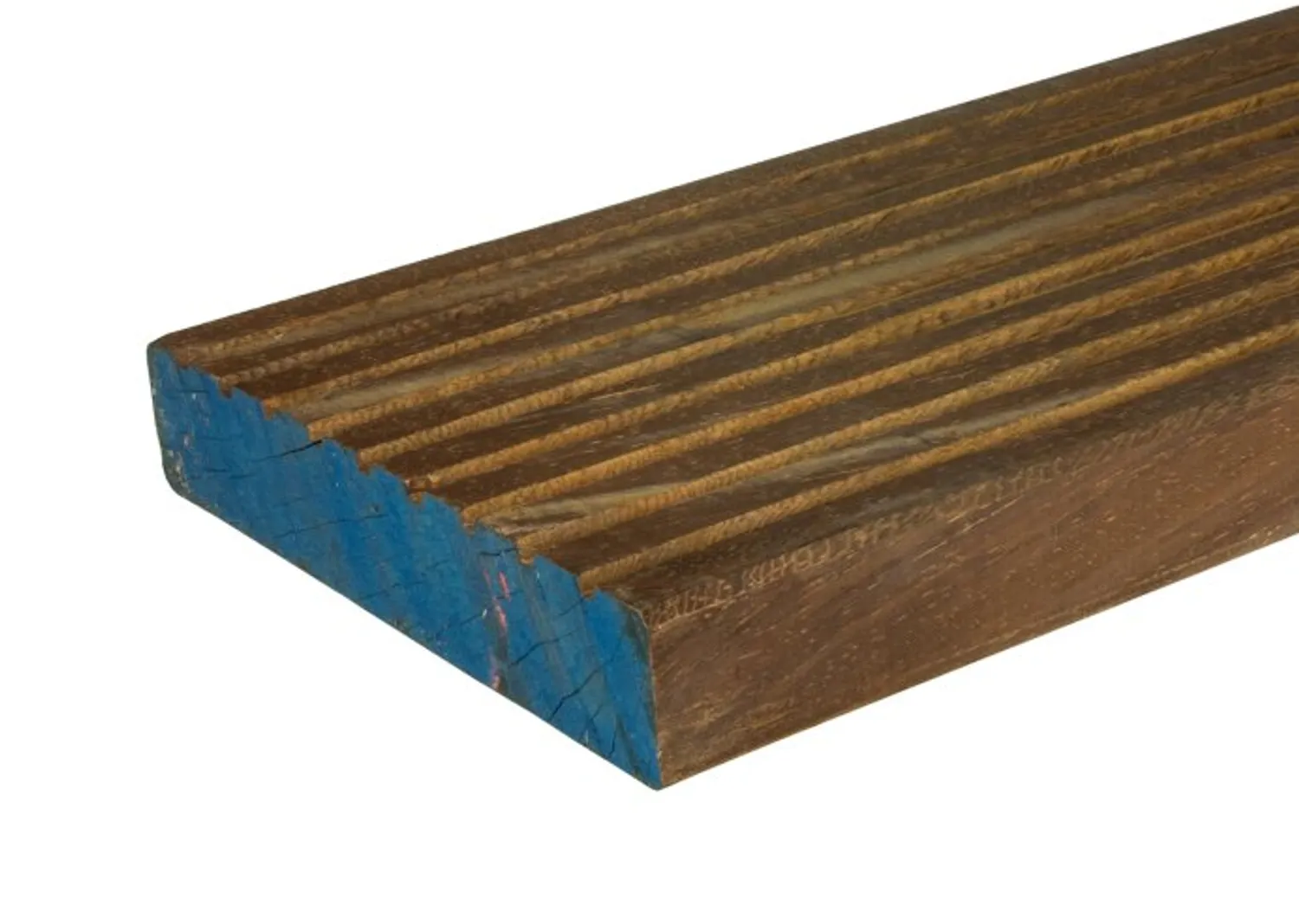 Vlonderplank Azobé 35x190mm 450cm - HouthandelOnline.nl