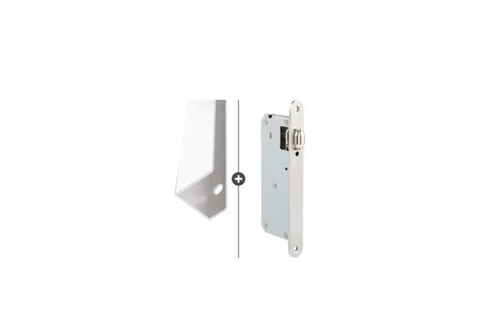 Rolslot pakket RVS deurgreep Vernal 50,Houthandelonline.nl