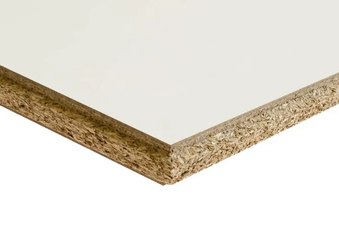 Spaanplaat 38mm wit/blank m&g 4-zijden - HouthandelOnline
