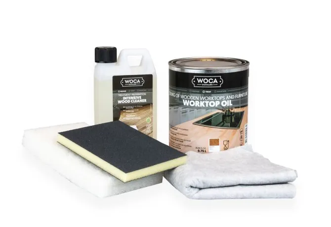 Box applicatiemateriaal WOCA werkbladolie - HouthandelOnline